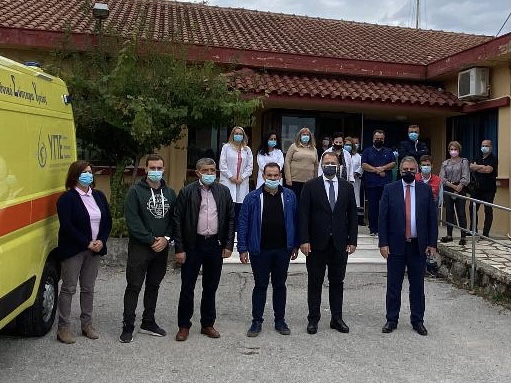 Νέο υπερσύγχρονο ασθενοφόρο στο Κ.Υ. Καλεντίνης - EPIRUS Online