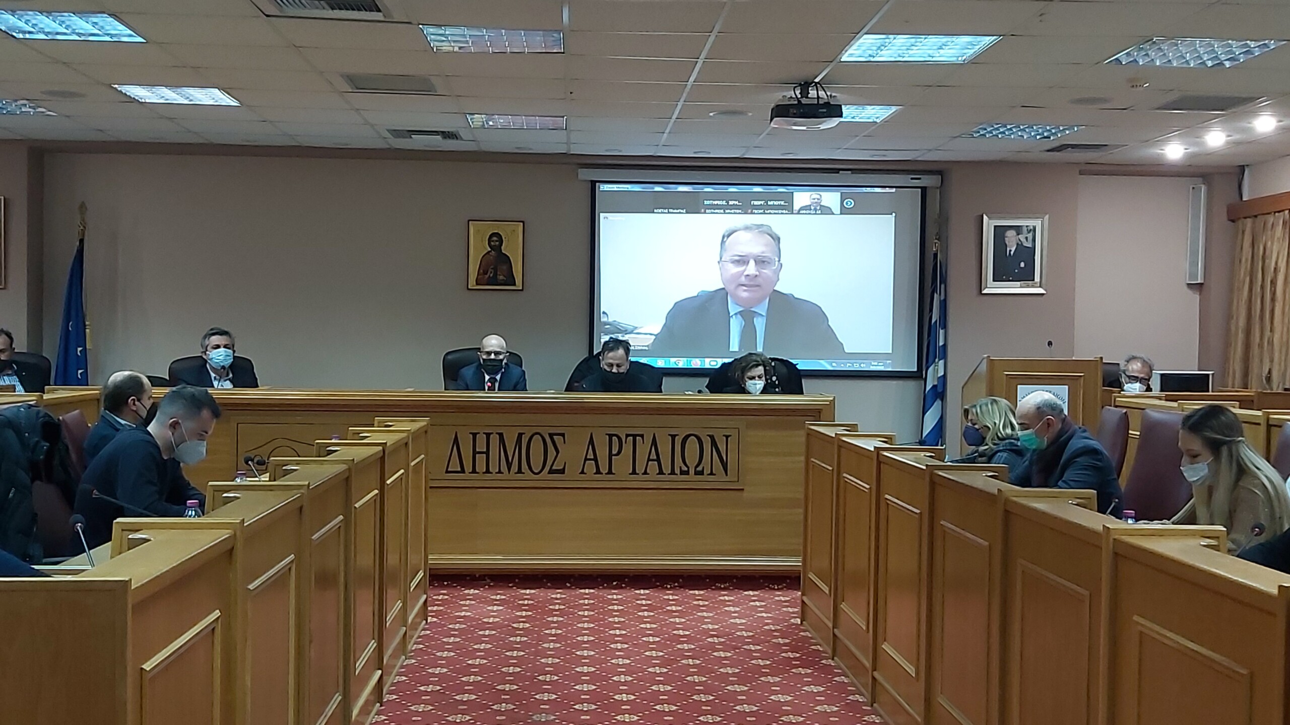 Έκτακτη συνεδρίαση Δημοτικού Συμβουλίου Αρταίων με θέμα τα αγροτικά ...