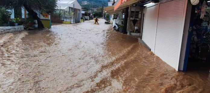 Ζημιές από τις πλημμύρες στα Σύβοτα - EPIRUS Online