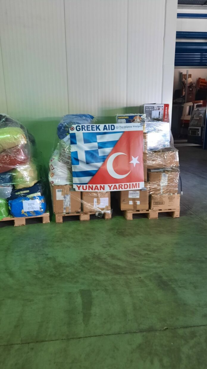 Αναχώρησε η ανθρωπιστική βοήθεια από την Ήπειρο για την Τουρκία ...