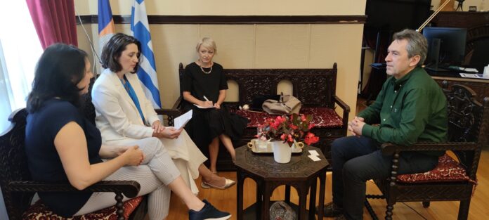 Συνεργασία του Δημάρχου με την Πρέσβη της Σλοβακίας - EPIRUS Online