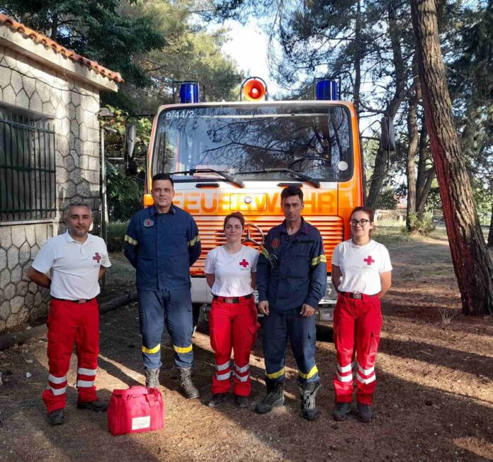 Περίπολα πυρασφάλειας από τον Ερυθρό Σταυρό - EPIRUS Online
