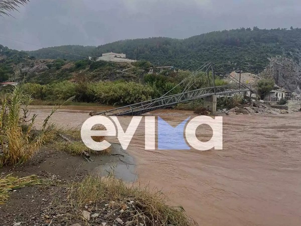 Κακοκαιρία Elias–Εύβοια: Εικόνες απόλυτης καταστροφής στο Μαντούδι ...