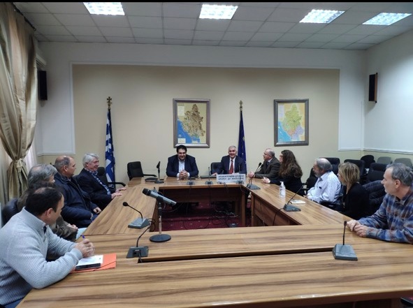 Στα γραφεία της Αποκεντρωμένης Διοίκησης ο Θοδ. Λιβάνιος - EPIRUS Online