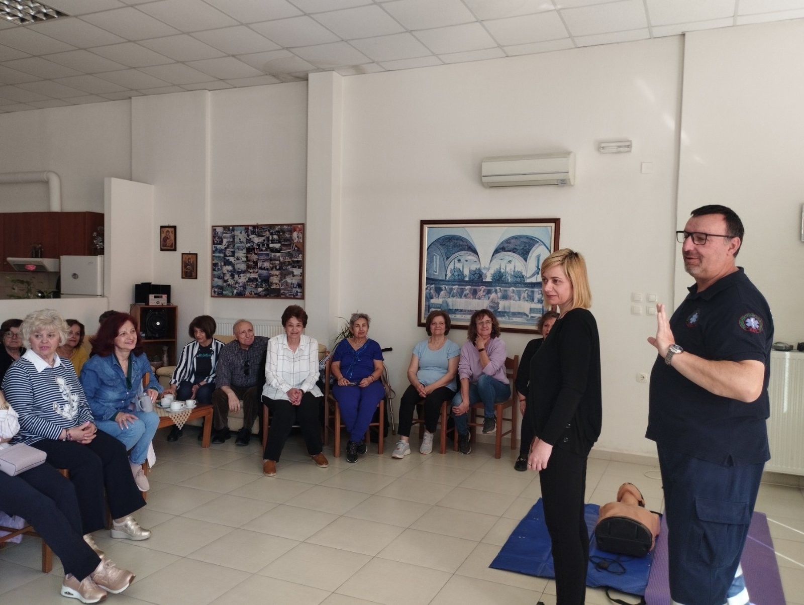 Σεμινάριο πρώτων βοηθειών σε Κ.Α.Π.Η. του Δήμου Ιωαννιτών - EPIRUS Online